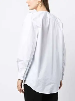 JNBY Bow-detail Long-sleeve Shirt - White
