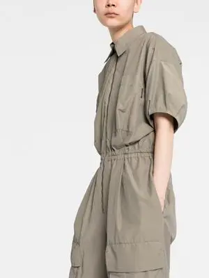 Brunello Cucinelli Zip-up Cargo Jumpsuit