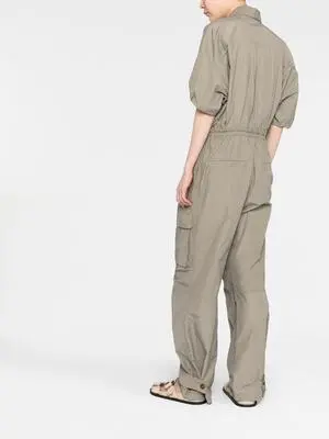 Brunello Cucinelli Zip-up Cargo Jumpsuit