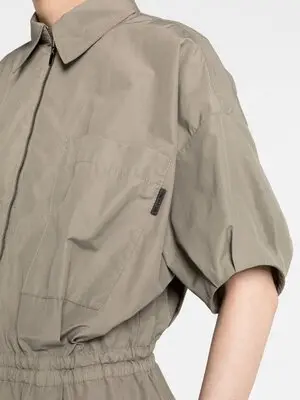 Brunello Cucinelli Zip-up Cargo Jumpsuit