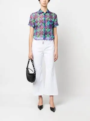 Dsquared2 Bull Cropped Jeans