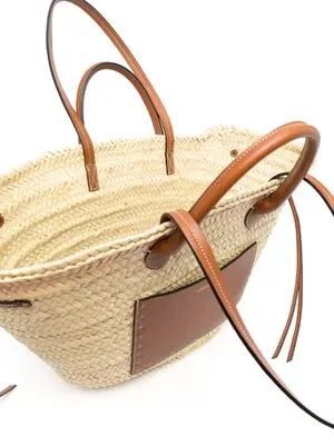 Isabel Marant Interwoven-design Straw Beach Bag