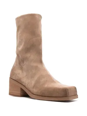 Marsèll 55mm Cassello Ankle Boots - Brown