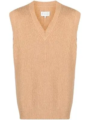 Maison Margiela Straight Hem Vests For Men