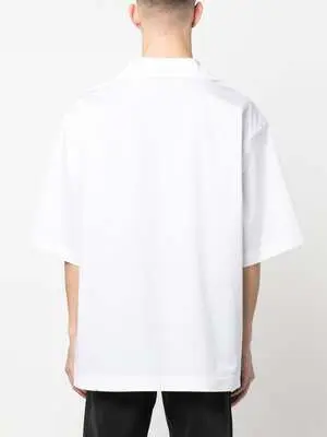 Gcds Embossed-logo Short-sleeve Shirt