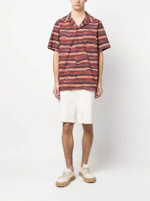 MAHARISHI Short-sleeve Organic Cotton Shirt