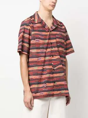 MAHARISHI Short-sleeve Organic Cotton Shirt