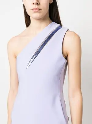 GENNY Sequin-embellished Mini Dress