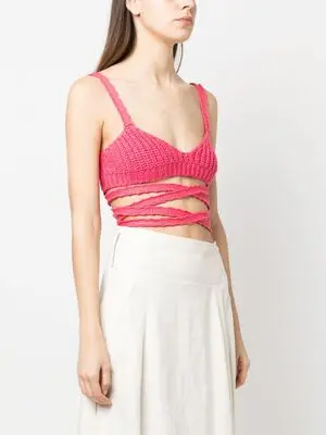 Alanui Palm Springs Knitted Top