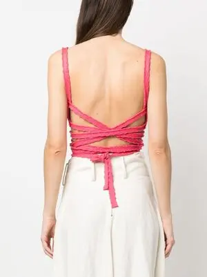 Alanui Palm Springs Knitted Top