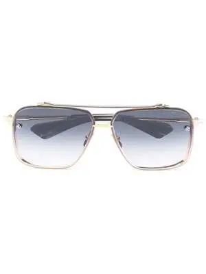 Dita Dita Eyewear Pilot Sunglasses Gold