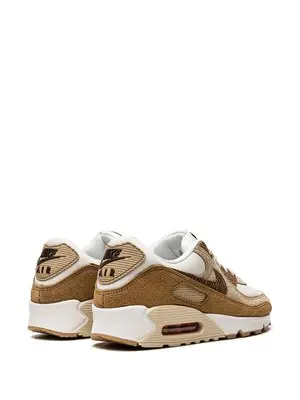 Nike Air Max 90 Sneakers With Snakeskin Swoosh - Neutrals