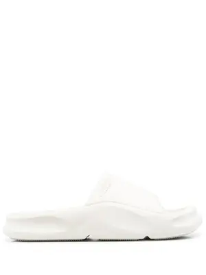 Heron Preston Moulded Slip-on Slides - White