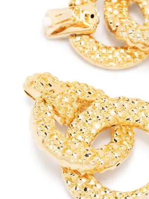 Elisabetta Franchi Link Pendant Earring