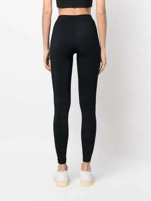 JIL SANDER Logo-print 7/8 Leggings - Black
