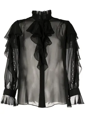Shiatzy Chen Ruffle Tops