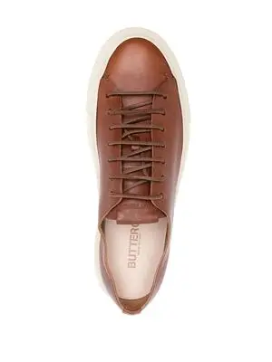BUTTERO® Lace-up Low-top Sneakers - Brown