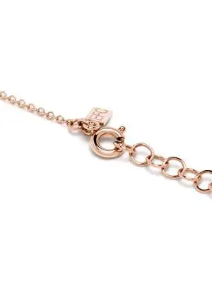 Ef Collection 14kt Rose Gold Angel Wing Diamond Bracelet
