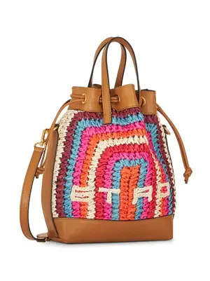 Etro Crochet Logo-detail Tote Bag