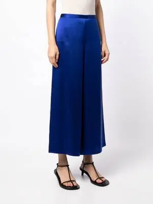 Voz Silk Wide-leg Trousers