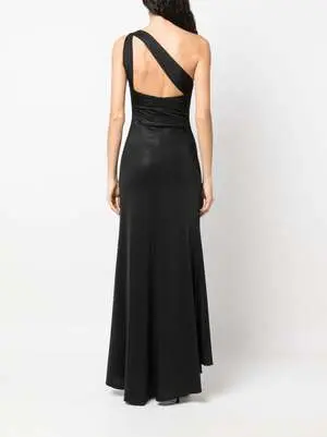 BLANCA VITA One-shoulder Fitted Dress