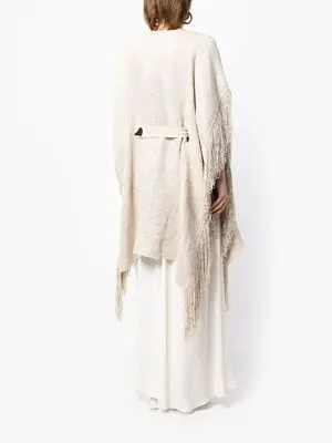 Voz Fringed Kaftan Top