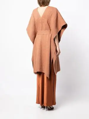 Voz Solid Tied-waist Kaftan