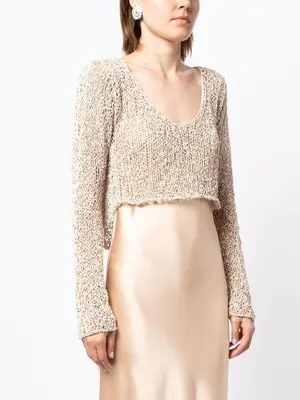 Voz Cropped Jumper