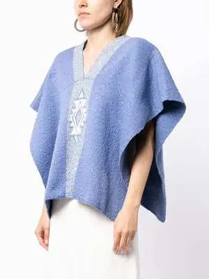 Voz Wide-sleeve Knitted Top