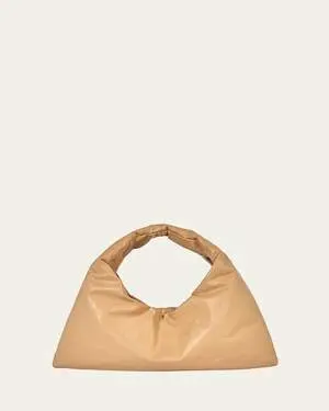 KASSL EDITIONS Anchor Small Faux-leather Shoulder Bag - Latte