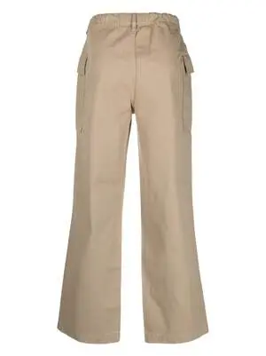 SUNFLOWER Straight-leg Cropped Trousers