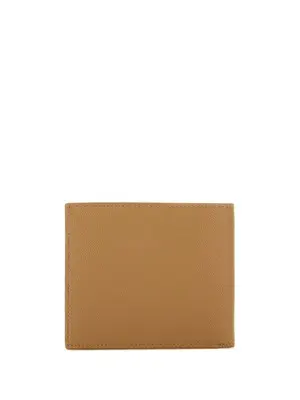 Saint Laurent Textured Leather Wallet - Neutrals