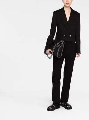 Stella McCartney Double-breasted Blazer - Black