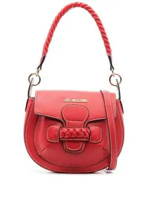 Moschino Braided-detail Shoulder Bag