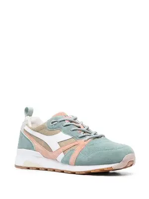 DIADORA Panelled Low-top Sneakers - Blue