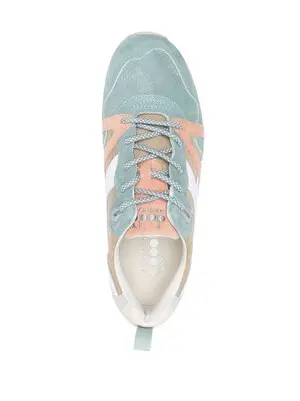 DIADORA Panelled Low-top Sneakers - Blue