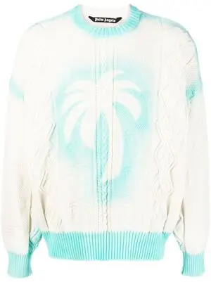 Palm Angels Printed Knitwear For Men