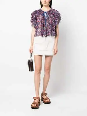 MARANT ETOILE Fapani Blouse - Pink