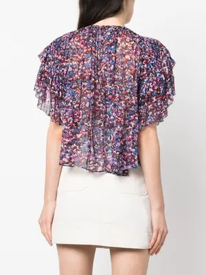 MARANT ETOILE Fapani Blouse - Pink