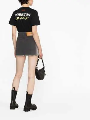Heron Preston Racing Logo-print T-shirt