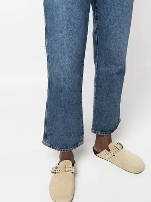AGOLDE High-waist Cropped Jeans
