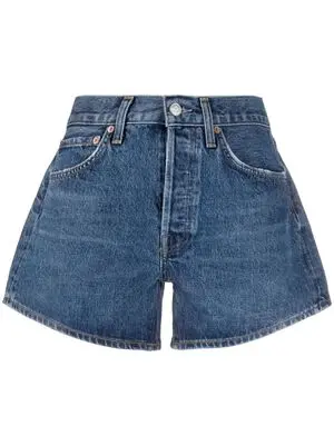 AGOLDE High-waist Denim Shorts