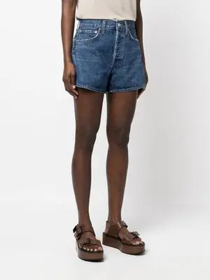 AGOLDE High-waist Denim Shorts
