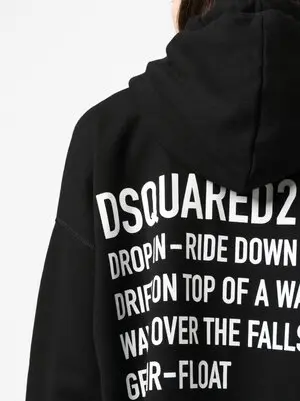 Dsquared2 Logo-print Oversized Hoodie