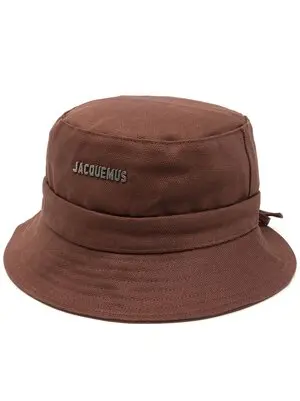 Jacquemus Le Bob Gadjo Bucket Hat - Brown