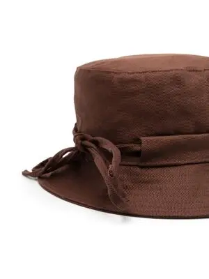 Jacquemus Le Bob Gadjo Bucket Hat - Brown