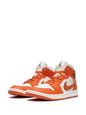 JORDAN Air 1 Mid Se Sneakers - Orange