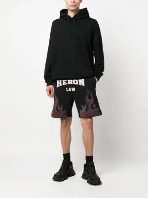 Heron Preston Flame-print Shorts