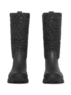 Burberry Rotherfield Quilted Rain Boots
