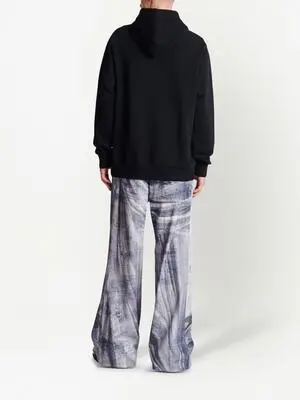 Balmain Graphic-print Cotton Hoodie